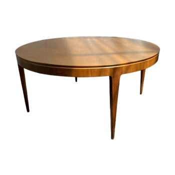 Midcentury Salontafel Rond Hout | Salontafel | Reliving