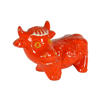 Jema Holland - Keramiek - Model 638 - Spaarpot - Bull - 70'S | Beeldje ...
