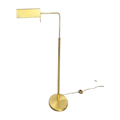Vintage Regency Leeslamp Messing Verstelbaar Vloerlamp '70 | Stalamp ...