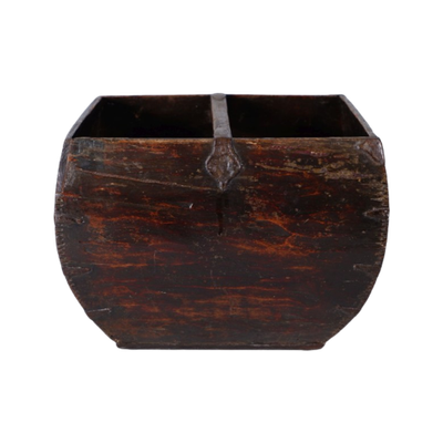 Chinese Antique Rice Basket | Mand | Reliving