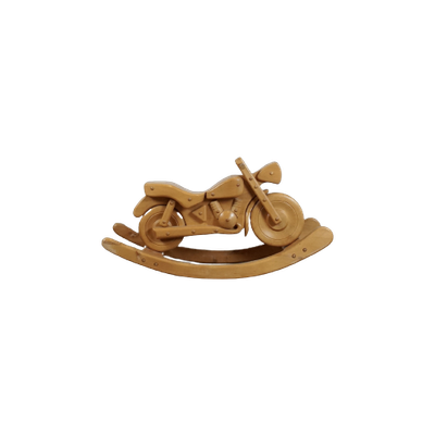 Wooden Motorcycle Rocking Chair | Stoel | Reliving