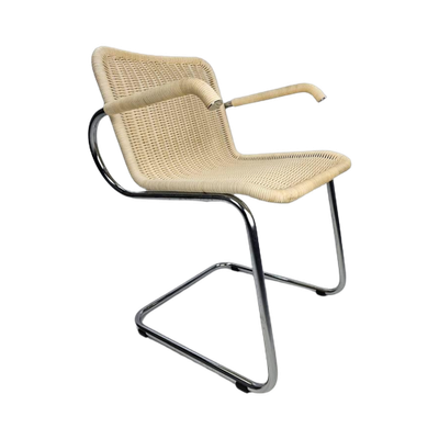 Sledestoel Tecta Model D40 Breuer Buizenstoel | Eetkamerstoel | Reliving