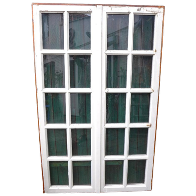 Mooi Wit Hardhouten Ruitjes Raam Kozijn | Overige accessoires | Reliving