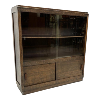 Vintage Wandmeubel Wandkast Eye Cather Jaren 60 Eiken Fineer ...