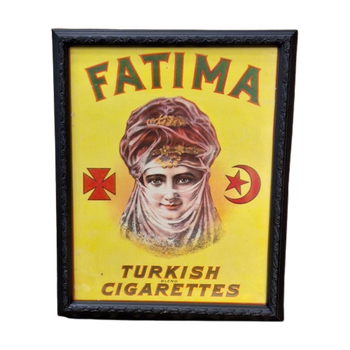 Ingelijste Reclame Van Fatima Turkish Blend Cigarettes🚬 | Muurdecoratie ...