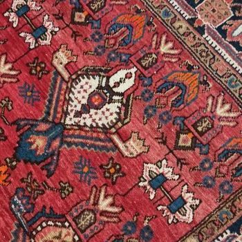 Vintage Boho Handgeknoopt Tapijt (232 X 140) | Kleed | Vintage ...