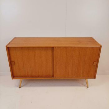 Vintage Audio Dressoir, Retro Platenkast 1970 Tv-Meubel | Dressoir ...
