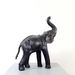 Qf31 – Lederen Olifant – Leather Elephant | Beeldje | Reliving