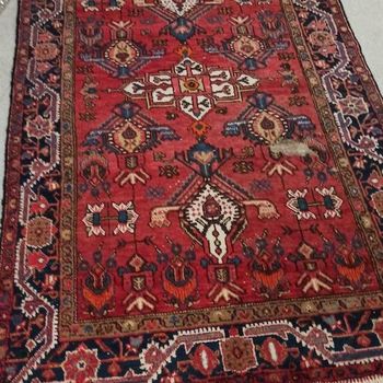 Vintage Boho Handgeknoopt Tapijt (232 X 140) | Kleed | Vintage ...