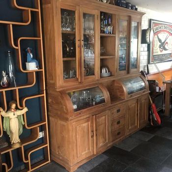 Buffetkast - Kast - Wandkast / Teak / D52Xb220Xh219Cm | Buffetkast ...