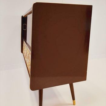 Vintage Dressoir, Telefunken Audio Meubel 1960'S, Vinyl Kast | Dressoir ...
