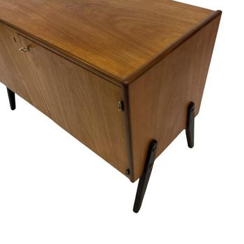 Vintage Kastje Compact Dressoir Audio Meubel Jaren 60 Teak | Dressoir ...
