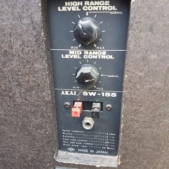 Set Akai Sw-155 4- Weg Boxen, Geluidsboxen Uit De Seventies | Overig | Reliving