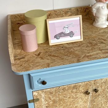 Upcycle Commode Osb Kids-Kast | Ladekast | Reliving