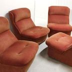Bekijk Vintage Space Age Design Modulair Sofa Set Fauteuils op Reliving