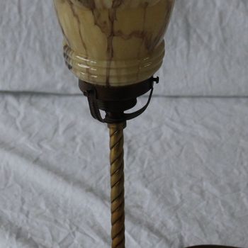 Tulip Tafellamp Brons | Bureaulamp | Reliving