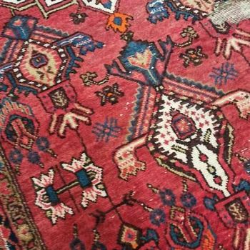 Vintage Boho Handgeknoopt Tapijt (232 X 140) | Kleed | Vintage ...