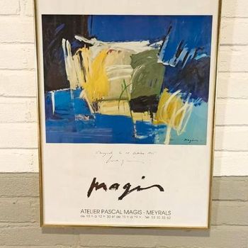 Vintage Pascal Magis Litho / Poster | Poster | Vintage | Reliving