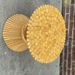 Set Van 2 Vintage Side Tables In Wheat Sheaf Shape Mcguire | Salontafel ...