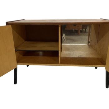 Vintage Kastje Compact Dressoir Audio Meubel Jaren 60 Teak | Dressoir ...