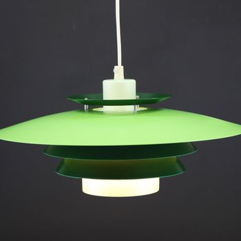 Wonderful Danish Green Colored Design Lamp By Dana Light, Model Bless ...
