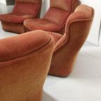 Bekijk Vintage Space Age Design Modulair Sofa Set Fauteuils op Reliving