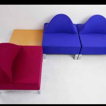 * Allermuir Design Elementen Bank Modulair Bank Hoekbank | Hoekbank ...