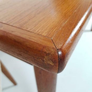 Vintage Deense Eettafel | Tafel Deens Design Uitschuifbaar | Eettafel ...