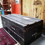 Bekijk Vintage Houten Kist Koninklijke Nederlandse Stoomboot ...