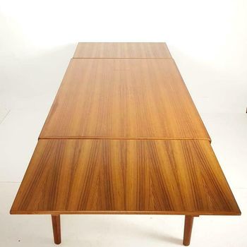 Vintage Deense Eettafel | Tafel Deens Design Uitschuifbaar | Eettafel ...