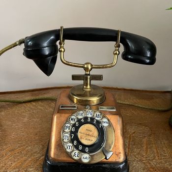 Oude Deense Telefoon Koper | Overig | Scandinavisch | Reliving